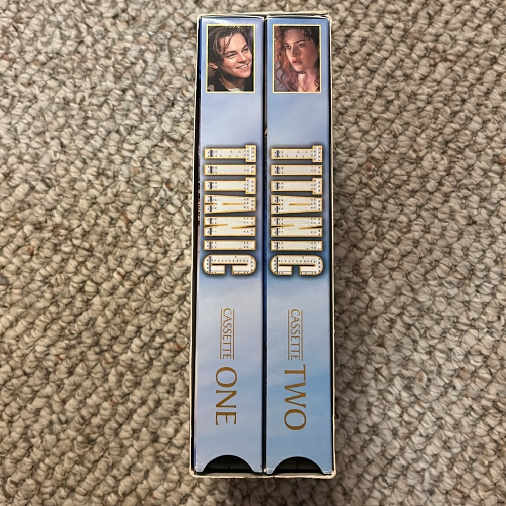 Vintage Titanic Vhs Tapes (Titanic) - Gem